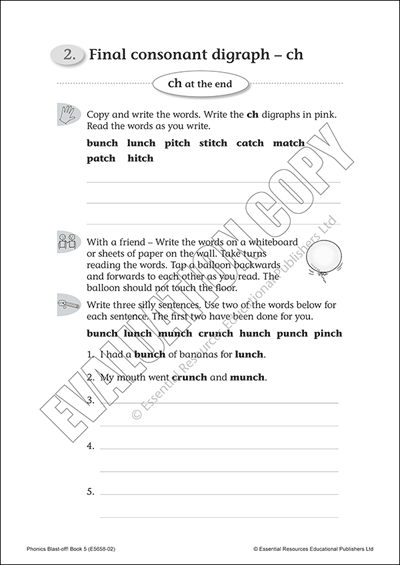 iUgo | Final consonant digraph - ch