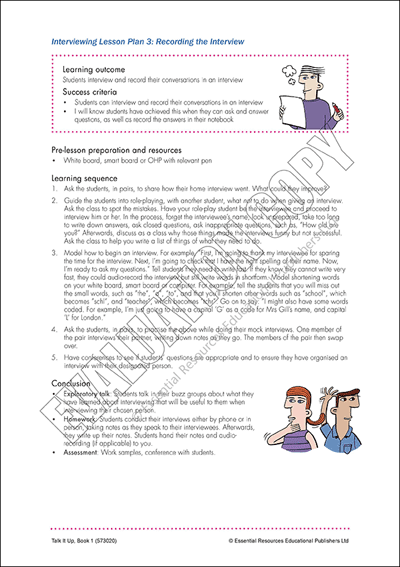 iUgo | Interviewing Lesson Plan 3