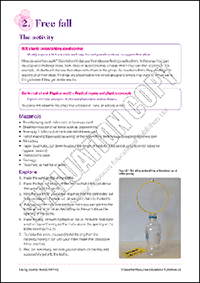 Download Freebie - Free fall science experiment | iUgo